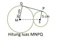 Hitung luas MNPQ!...