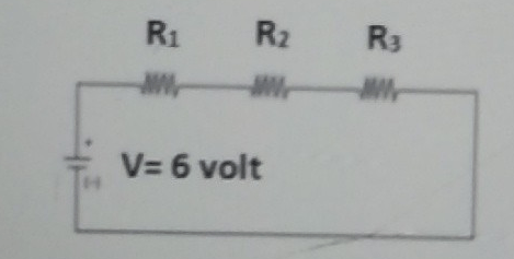 perhatikan gambar ! Jika R1 = 2 ohm, R2 = 4 ohm